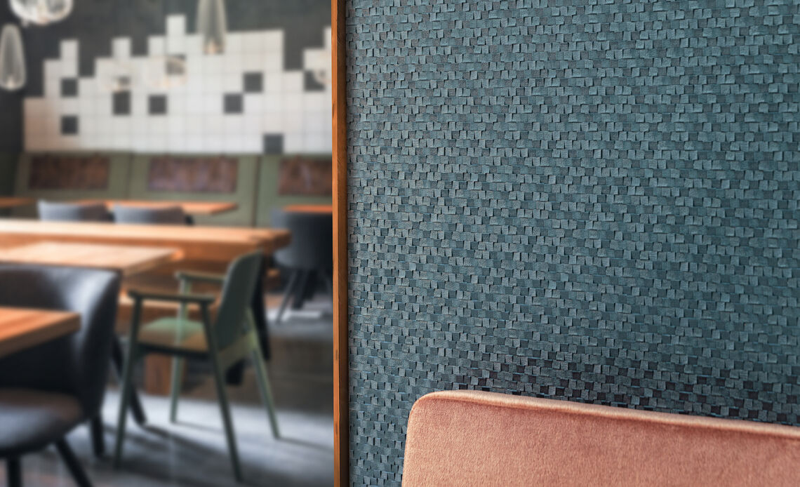 Shannon vinyl wallcovering by Vescom – Kube Contract